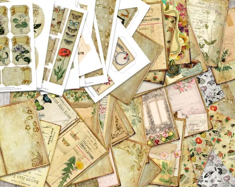 Botanical Junk Journal Special Offer